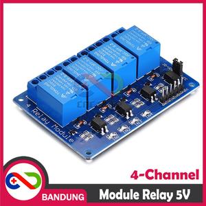 Jual RELAY 5V 4 CHANNEL OUTPUT 250VAC 30VDC 10A WITH OPTOCUPLER MODULE ...