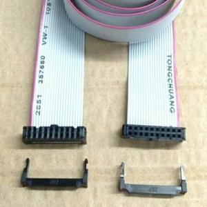 Jual 50cm Cable Data 20pin 20 pin Flat cable + IDC Socket female 20p 0. ...