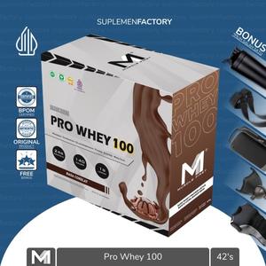 Jual M1 Pro Whey 100 1 Box 10 Sachet Muscle First Whey Protein ...