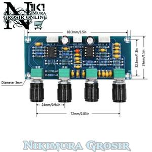 Jual Power Preamp Tone Control 12V 24V Tune Kontrol Low Noise Hi-Fi ...