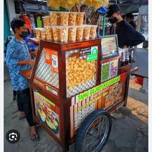 Jual gerobak tahu gejrot gerobak kayu jati Belanda - Jakarta Selatan ...