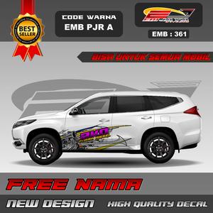 Jual STIKER UPDATE MOBIL SUV TERKINI DECAL THAILOOK-STIKER DECAL MOBIL ...
