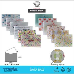 Jual DISKON Tomex Map Plastik / Map Kancing / Map Kancing Plastik / Map ...