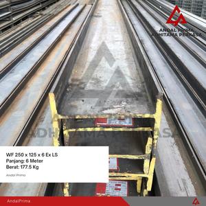 Jual Wf 250 X 6 Meter - Besi Baja Iwf - Wide Flange Beams - Jakarta ...