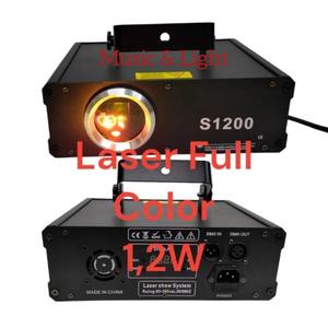 Jual Laser Show 1 Mata Full Color Grafik Garis Dan Animasi 1.2W Laser ...