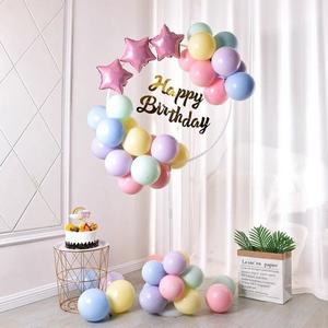 Jual STANDING BALON BULAT STICK CUP LINGKARAN DEKOR PESTA ULANG TAHUN ...