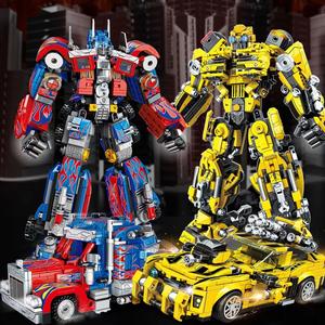 Jual Cocok Dengan Lego Mech Robot Deformasi Rakitan Blok Bangunan ...