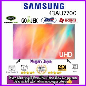 Jual Samsung Smart Tv 43 Inch Crystal 4K Uhd Led Tv 43Au7700 ...