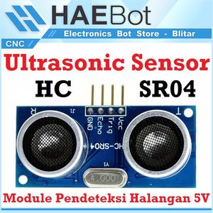 Jual [HAEBOT] Ultrasonic Sensor Jarak HC SR04 Module Modul Arduinoo 4 Pin - Kota Surabaya ...