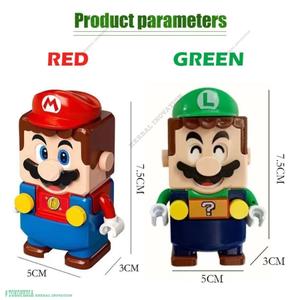 Jual Super Mario Mainan Balok Bangunan Minifigure Model Untuk Edukasi ...