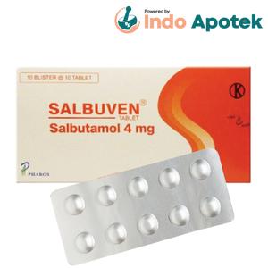 Jual SALBUVEN 4MG TABLET 10'S/SALBUTAMOL/ASMA/ SESAK NAFAS - Kota Depok ...
