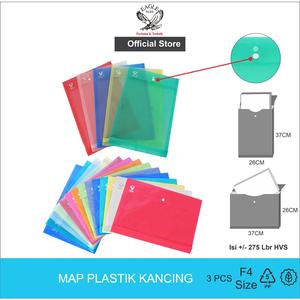 Jual CUCI GUDANG Eagle Map Plastik / Map Kancing / Map Kancing Plastik ...