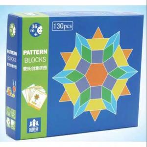 Jual Puzzle Kayu Pattern Block Bentuk Geometri Mozaic Mozaik Animal ...