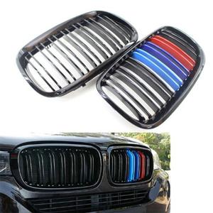 Jual BMW Kidney Grille Hidung Kap Carbon Double Slat M Color E70 E71 X5 ...