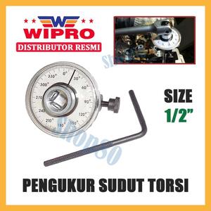 Jual WIPRO DRIVE TORQUE ANGLE GAUGE ALAT UKUR PENGUKUR SUDUT TORSI 1/2 ...