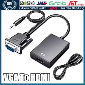 Jual Kabel VGA to HDMI Adapter Converter VGA Output to HDMI Input ...