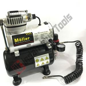 Jual MOLLAR Mini Kompresor Oilless Air Brush TC-20T - Compressor VFI590 ...