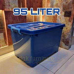 Jual Kontainer Container Plastik 95 Liter 95 Litre 95 L 95l Biru Tua ...