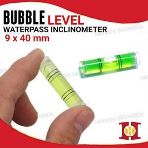 Jual Bubble Level Silinder Spirit Leveling Waterpass Inclinometer Alat Ukur - 9x40mm - Jakarta ...