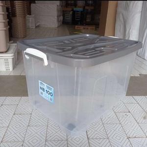 Jual (GOJEK) BOX CONTAINER 100L BENING / KONTAINER BOX 100L PLASTIK ...