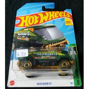 Jual Hot Wheels - Baja Bison T5 HW Green Speed Track Stars Green ...