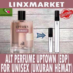 Jual ORIGINAL ALT PERFUME UPTOWN EDP FOR UNISEX - UKURAN HEMAT - - 2ML ...