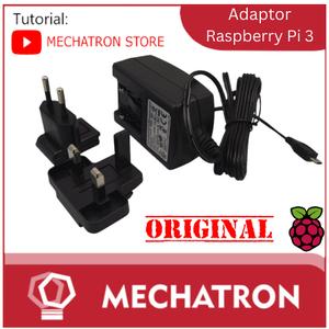 Jual Adaptor Original Raspberry Pi 3 B B+ Power Supply Psu Official 5V ...