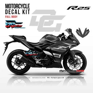 Jual Decal Sticker R25 Abu Racing Strip DG Stiker - Kota Semarang ...