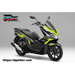 Jual Stiker Modifikasi Pcx Lokal Hitam kuning tajam - Kota Surabaya ...