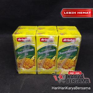 Jual MINUMAN KOTAK DRINHO CHRYSANTHEMUM TEA PACK 6'S X 250ML - Kota ...
