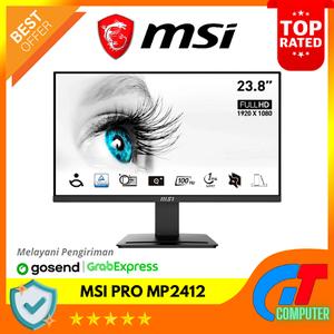 Jual MSI PRO MP2412 - Monitor Full HD 24" Inch 100hz - Hitam - Kota ...