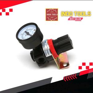 Jual regulator Angin Pengatur tekanan angin Max 10 bar drat 1/4 - Kab ...