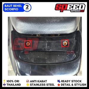 Jual Baut Behel Yamaha Scorpio Stainless Baut Titanium Grade 5 Thailand ...