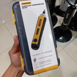 Jual Krisbow Cordless Screwdriver Obeng Recharge - Jakarta Selatan ...