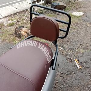 Jual Back rack fazzio hybrid / backrack yamaha fazzio aksesoris - hitam ...