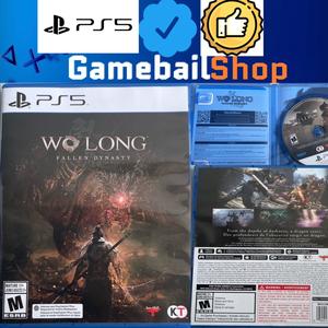 Jual Wo Long Wu Long 2023 Ps5 Game ( Reg All / English ) Kaset Game Bd ...
