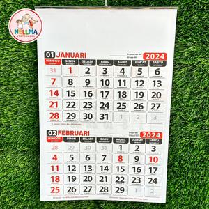 Jual Kalender Dwi Bulan 2024 Daur Ulang - Kota Bandung - Dynart | Tokopedia