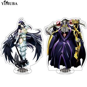 Jual Japan Anime Overlord Stand Model Plate Albedo Ainz Ooal Gown ...