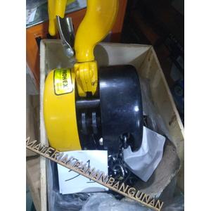 Jual katrol rantai besi 2 ton x 3 meter alat bantu angkat beban barang ...