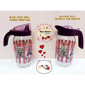 Jual water jug / pitcher/Botol Minyak goreng 1000ml/HEREVIN dispenser ...