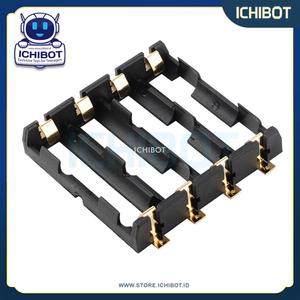 Jual 18650 4P Holder Socket SMD SMT Battery baterai 4cell 4 cell ...