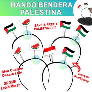 Jual Bando bendera palestina atribut palestine palestin topi ikat ...