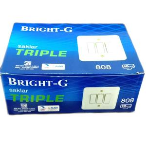 Jual SAKLAR TRIPLE INBOW SAKLAR 3 GANG TANAM TEMBOK IB SAKLAR LISTRIK ...