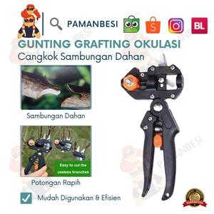Jual Gunting Grafting Okulasi Stek Sambungan Tanaman Kebun Tool Pruning ...