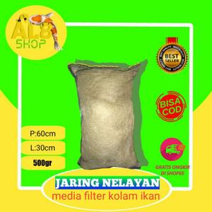 Jual Jaring bekas nelayan media filter ikan koi ikan hias aquarium ...