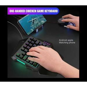 Jual optimus keyboard mini satu tangan metric key layout keypad rgb led ...