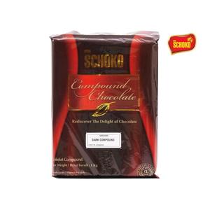 Jual SCHOKO Dark Chocolate Compound Grande / Dark Chocolate / Cokelat ...