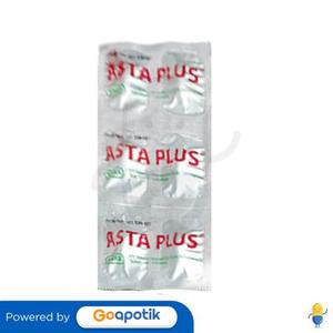 Jual ASTA PLUS STRIP 6 KAPLET - Kota Makassar - Apotek Dp Healty Farma ...