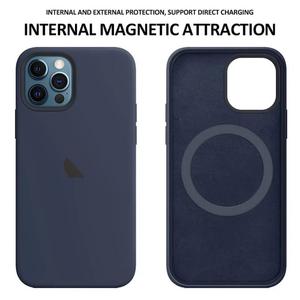 Jual Silicone Case Magsafe for iPhone 13 14 15 Pro Max Plus Mini ...