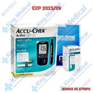 Jual Alat Accu-Chek Active + 2 box strip (isi 10) ACCU CHECK - Jakarta ...